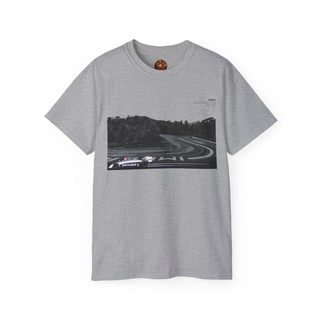 Imola Italy Race Track Shirt Formula Racing Nelson Piquet Brabham Ford ...