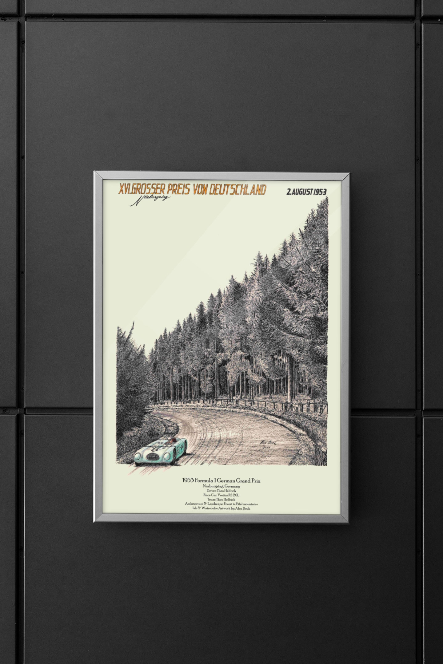 1953 German Grand Prix Nurburgring, Germany Veritas F1 Car Theo ...