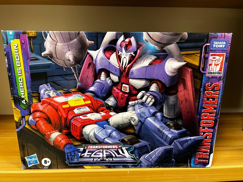 Hasbro Transformer Legacy A Hero is Born Alpha Trion and Orion Pax NIB ...