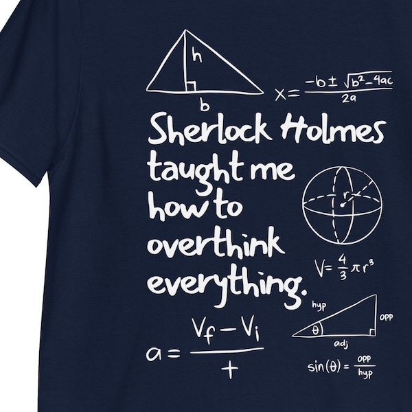 Sherlock Shirt - Etsy