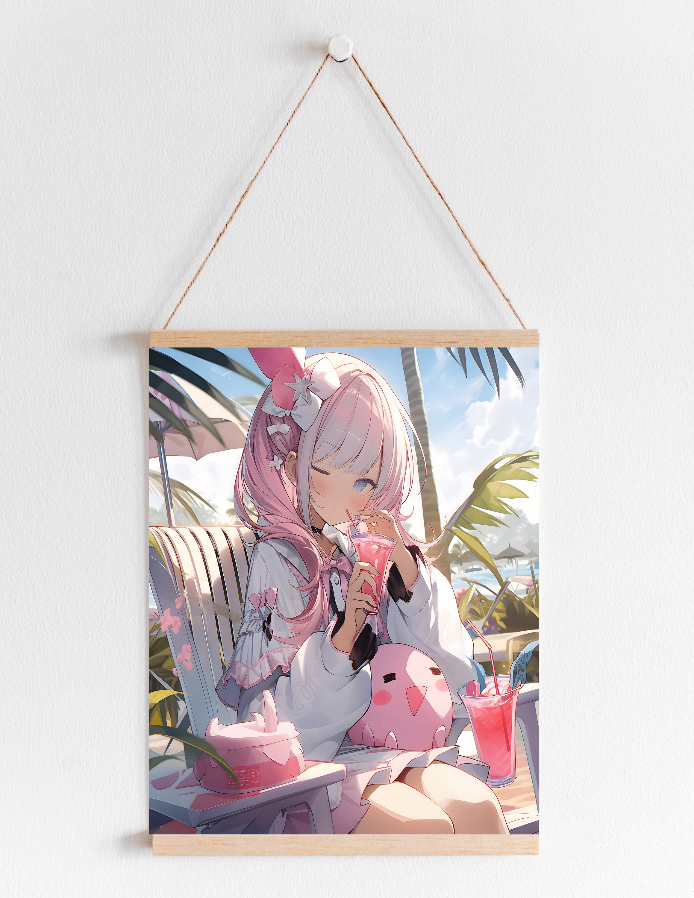 Maplestory Pink Bean Fan Art Cute Digital Download, Wall Art, Printable ...