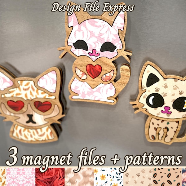 Cats Magnet - Etsy