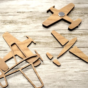 Aircrafts Magnets Collection SVG File, Airplane Helicopter Airship ...