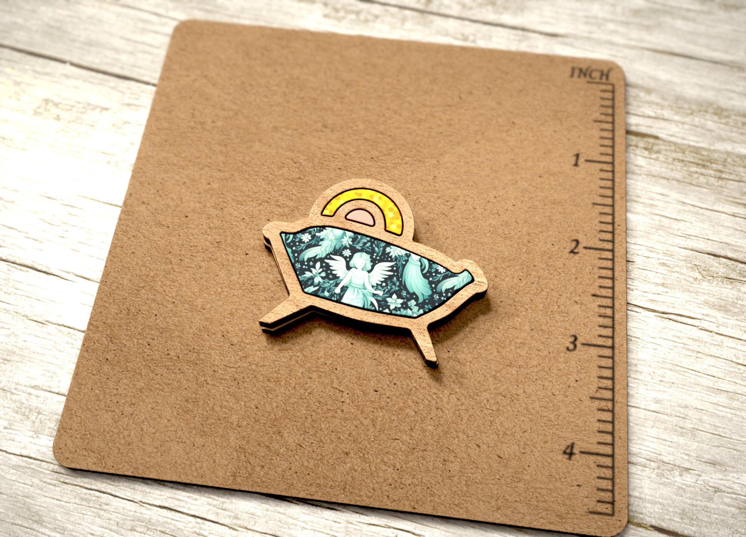 Christmas Magnets SVG Files, Angel Merry Christmas Tree Crip Star ...