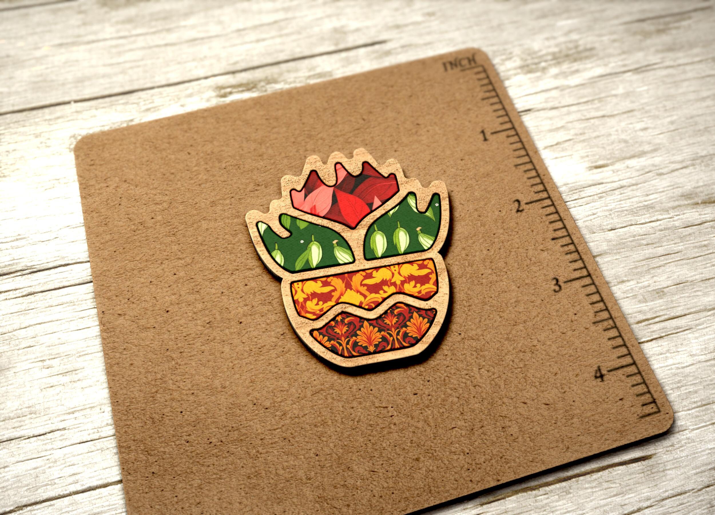 Succulent Magnets SVG Files, Cactus Magnet Collection Files, Honeybee ...