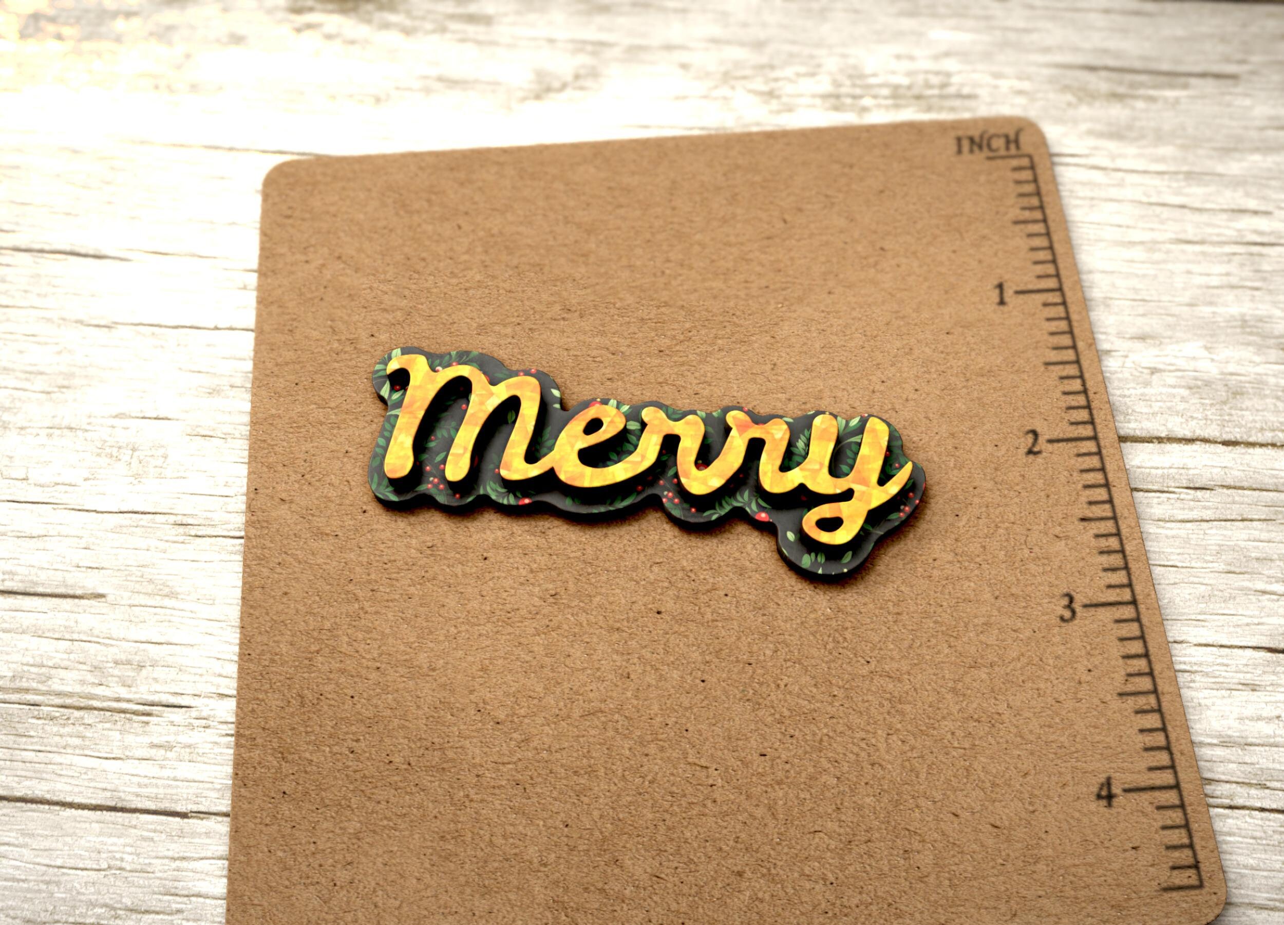 Christmas Magnets SVG Files, Angel Merry Christmas Tree Crip Star ...