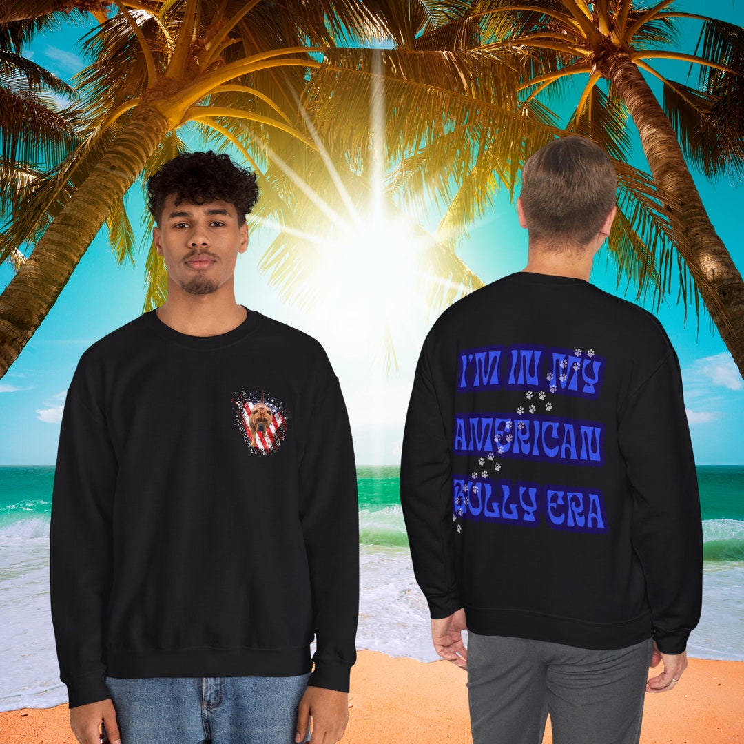 Customized American Bully Sweatshirt, Best Mom Sweatshirt,bully Dad ...