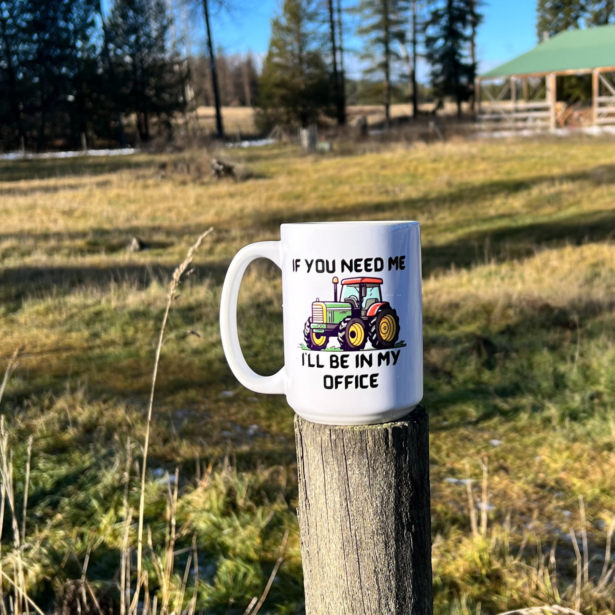 We Love Farmers Coffee Mug, No Farmer No Food, Farmer Life is in My ...