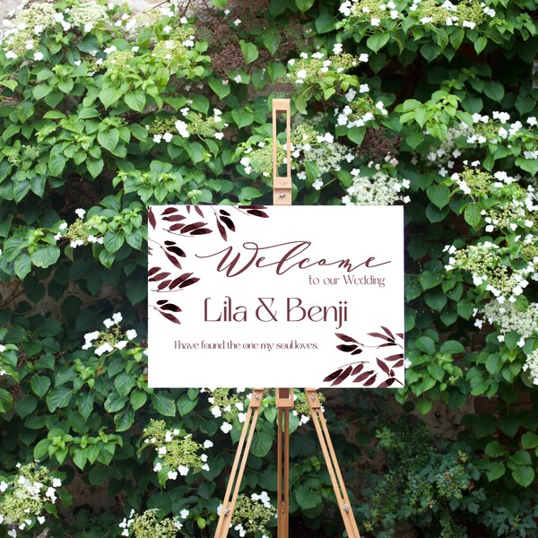 Japandi Welcome Sign - Etsy