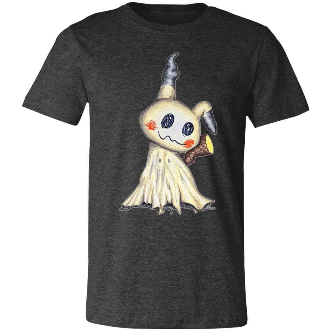 Mimikyu Unisex Short-sleeve T-shirt Anime Soft Jersey Shirt Original ...