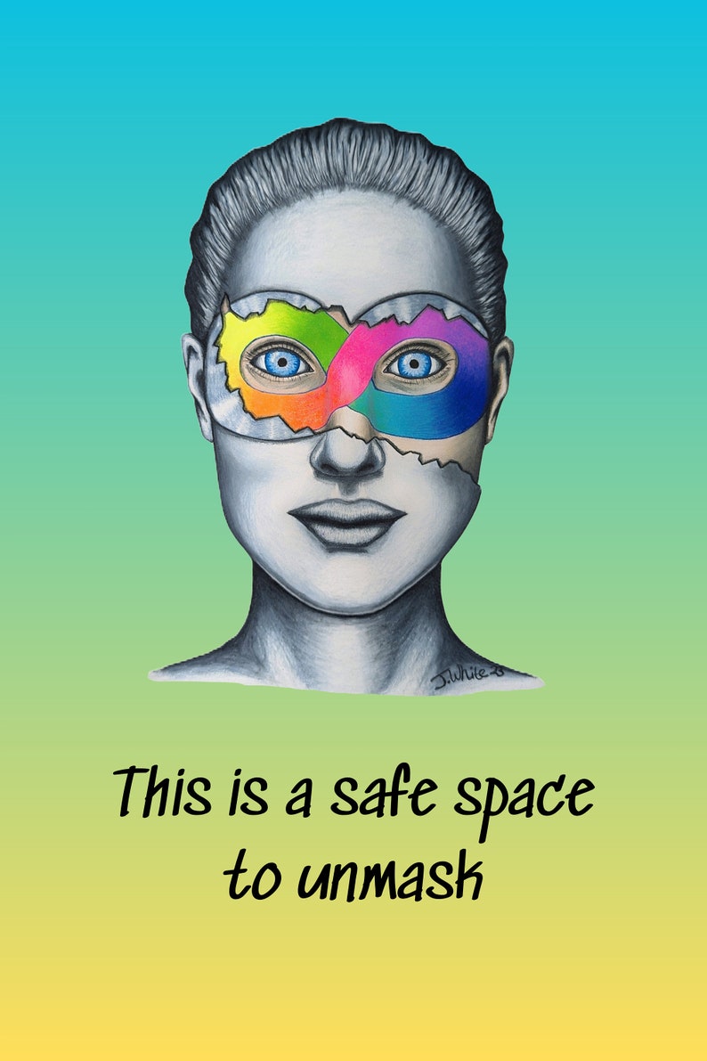 Autism Wall Art ADHD Wall Art Neurodiversity Poster Print Safe Space OT ...