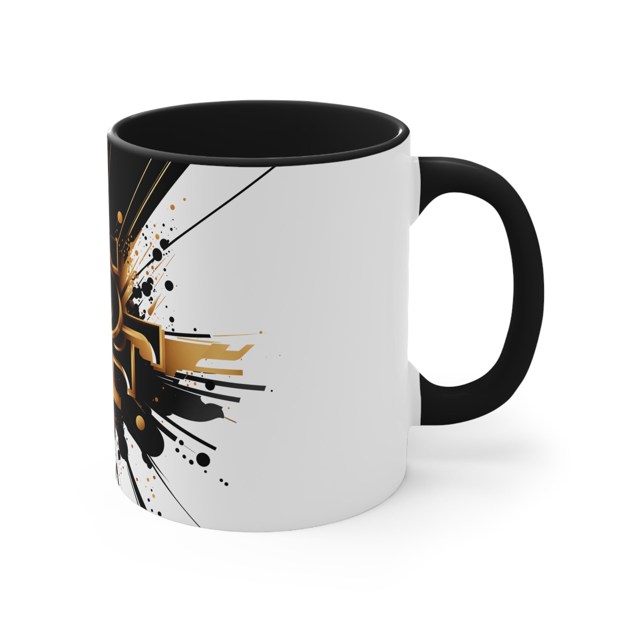 San Francisco Football Team Black Accent Coffee Mug, 11oz Coffee Mug ...