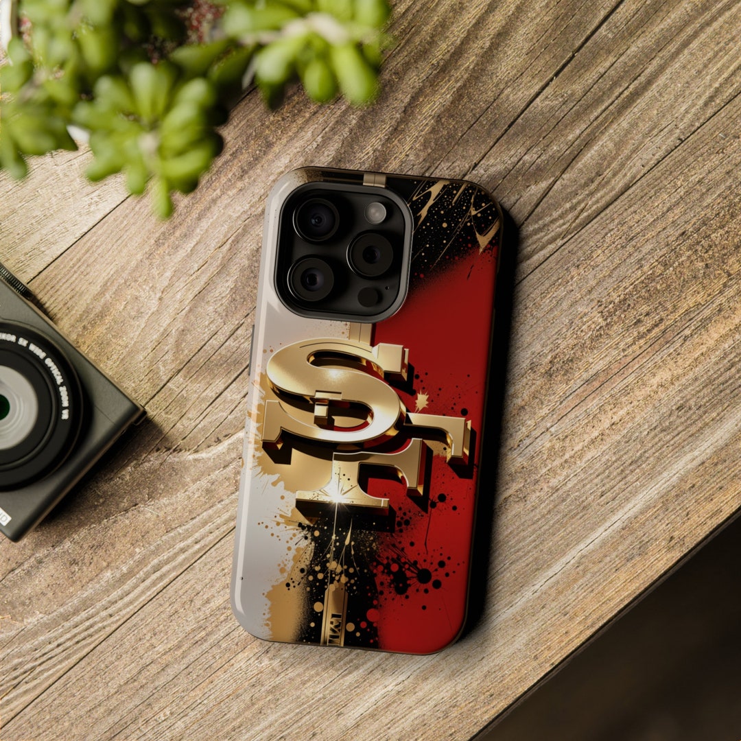 San Francisco Football Magsafe Tough iPhone Cases, Red, White, and Gold ...