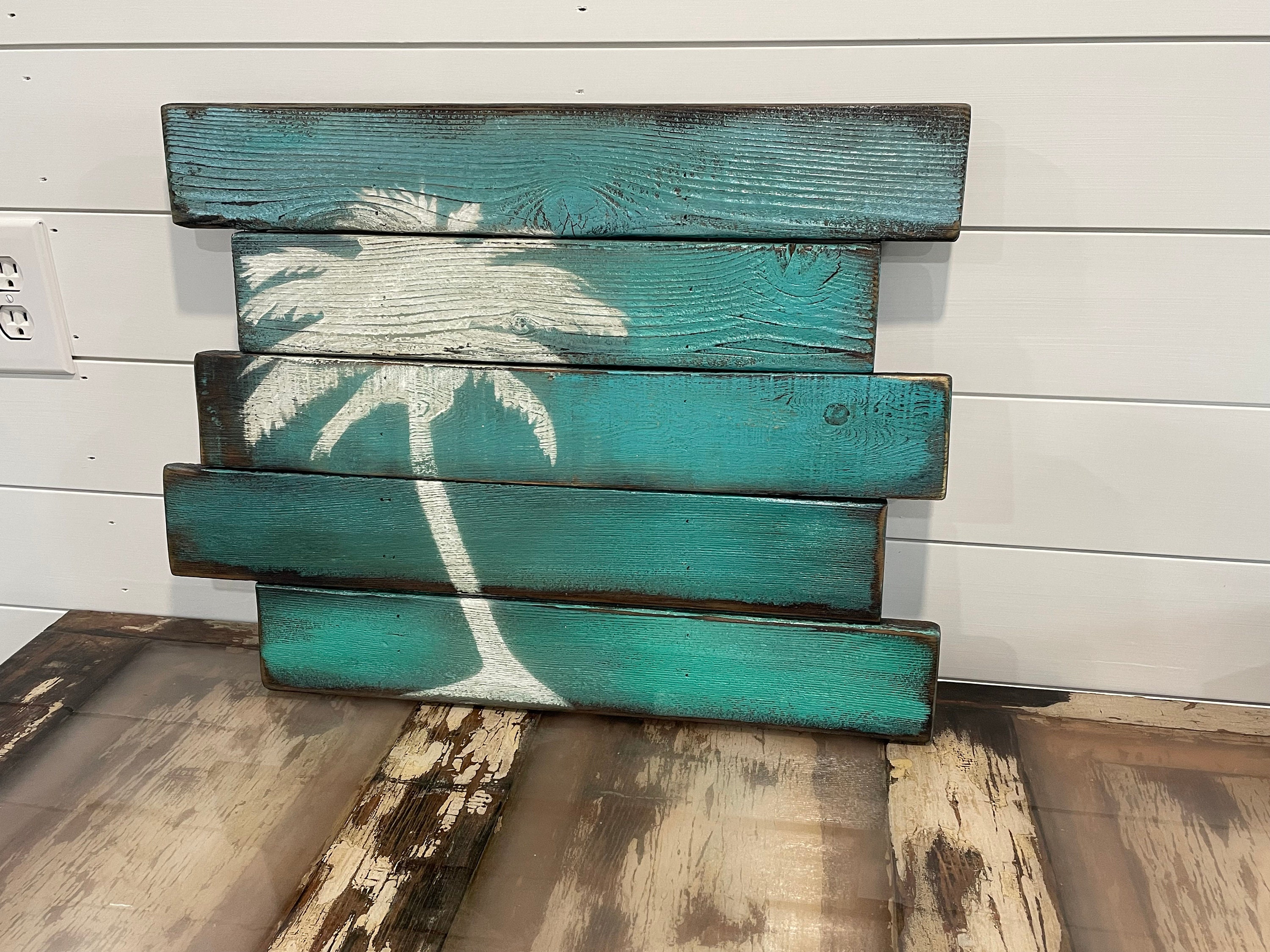 Palm Tree Wall Decor, Beach House, Summer Vibes. Graduation Gift ...