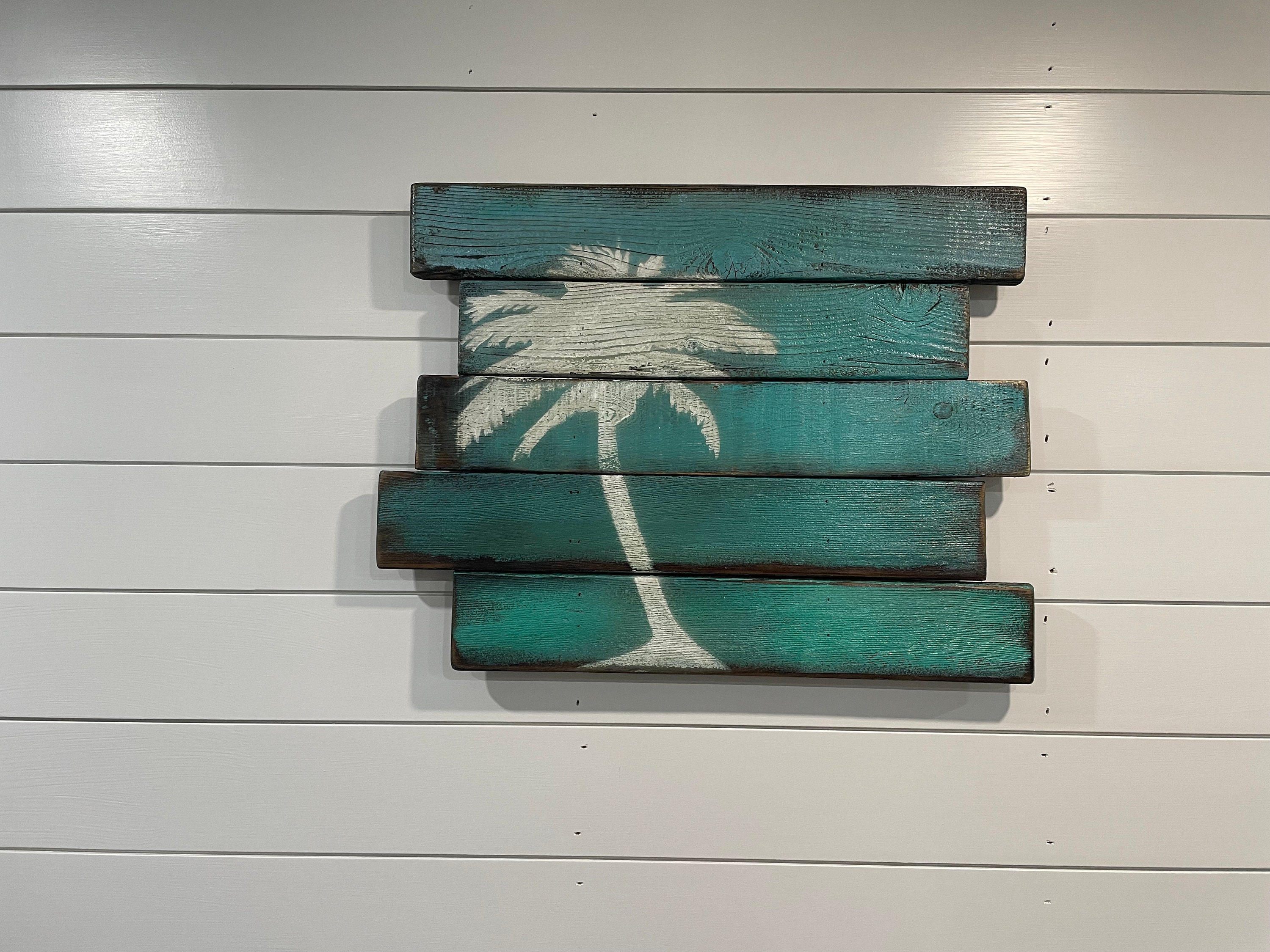 Palm Tree Wall Decor, Beach House, Summer Vibes. Graduation Gift ...