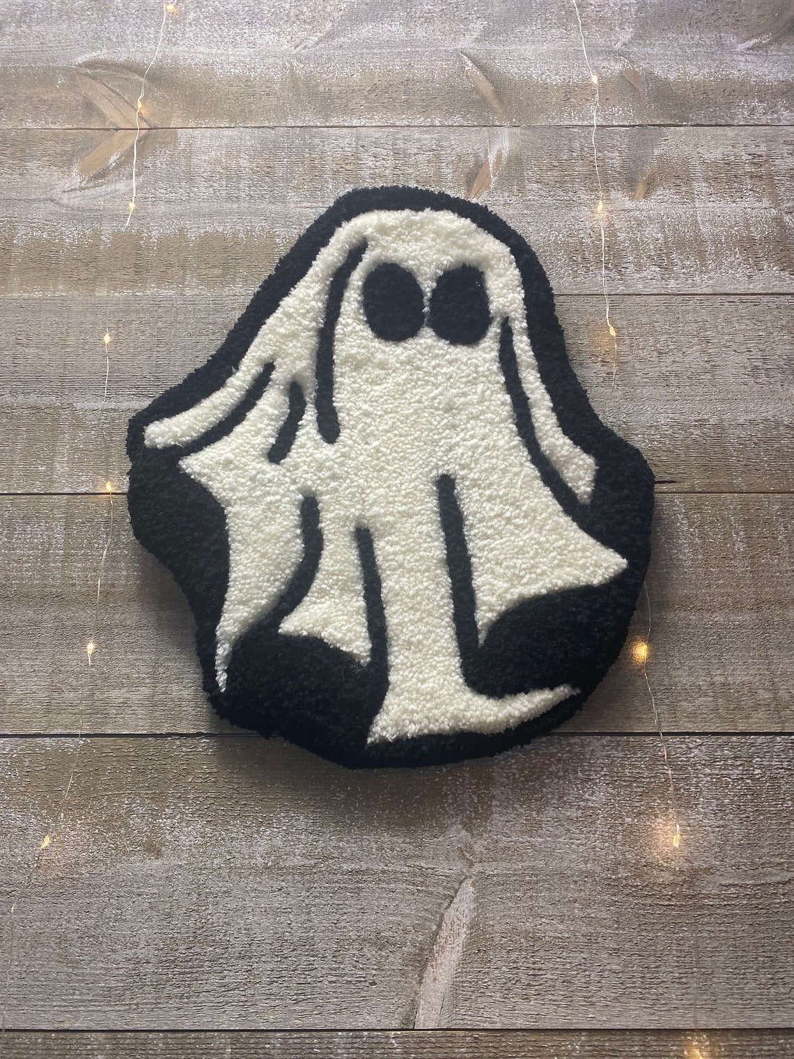 Cute Tufted Ghost Rug and Wall Hanging - Etsy