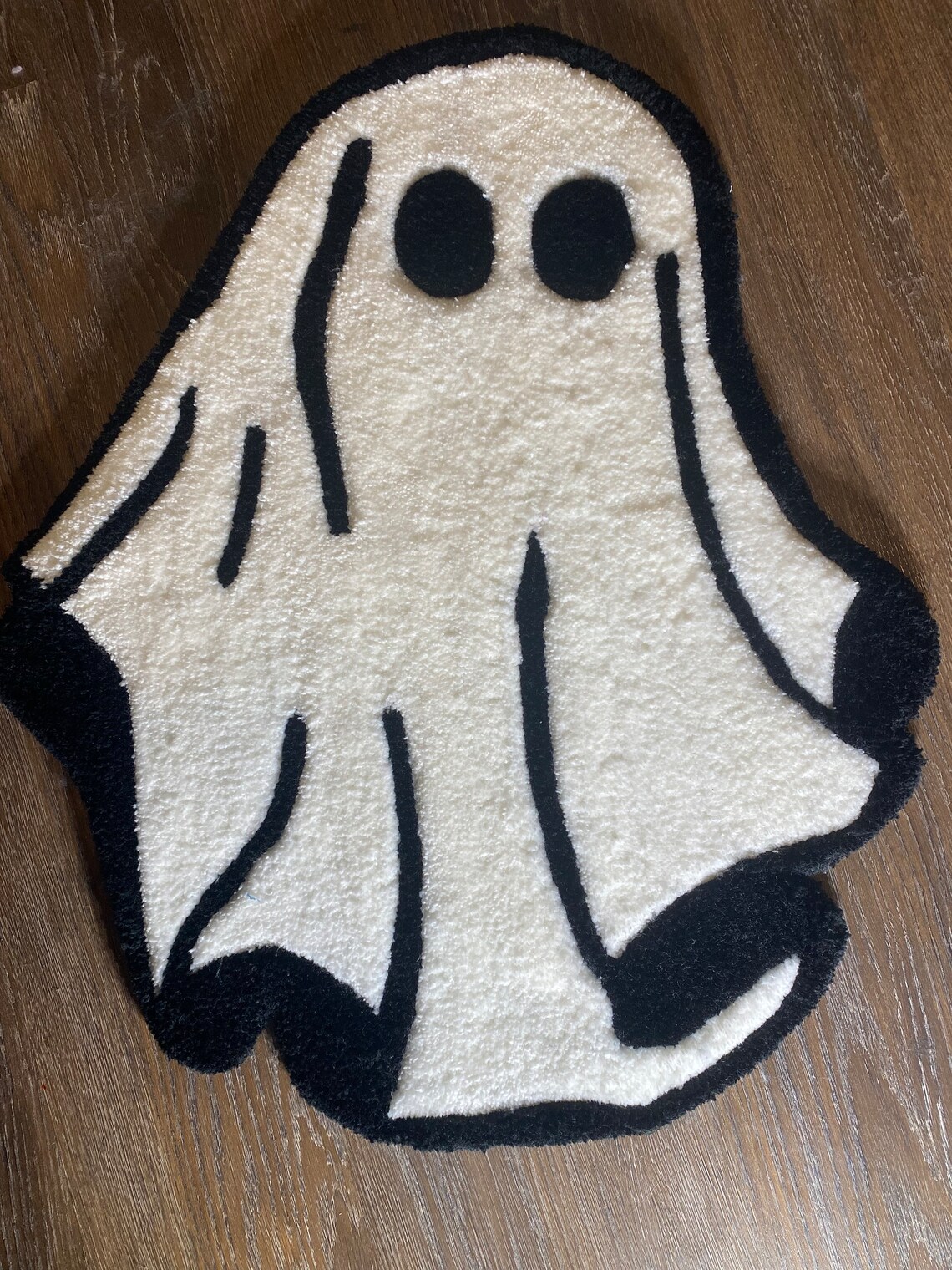 Cute Tufted Ghost Rug and Wall Hanging - Etsy