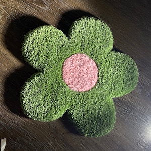 Tufted Flower Rug - Etsy