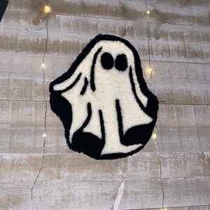 Cute Tufted Ghost Rug and Wall Hanging - Etsy