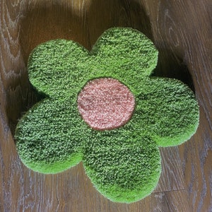 Tufted Flower Rug - Etsy