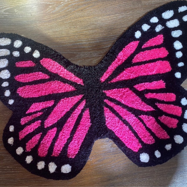 Butterfly Rug - Etsy