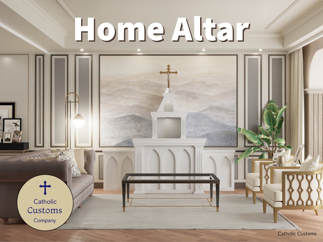 Catholic Home Altar (hand-made High Altar) - Etsy