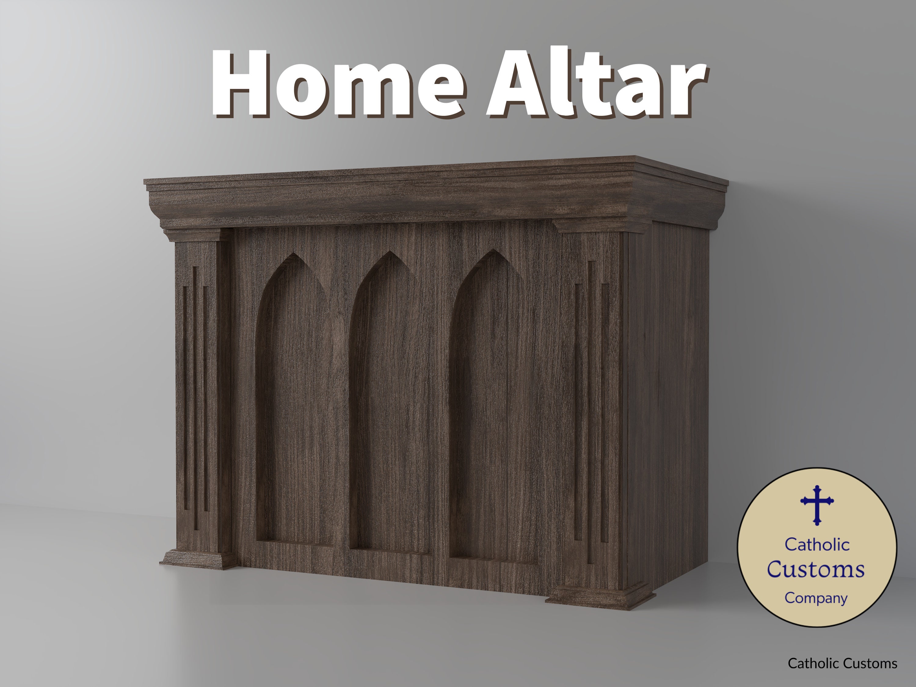 Catholic Home Altar (hand-made Oratory Altar) - Etsy