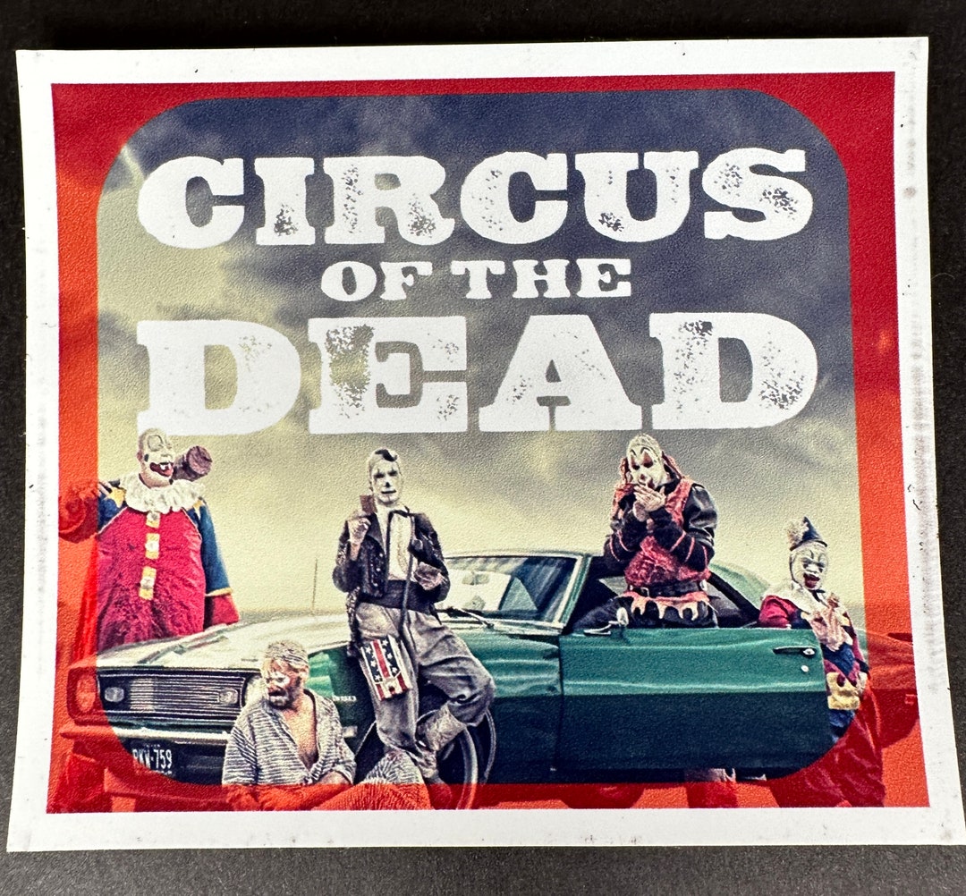 Circus of the Dead Clowns in Camaro Magnet 3" X 2 1/2" - Etsy