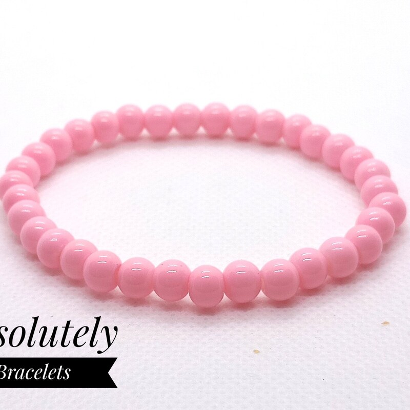 Pink Bracelet - Etsy