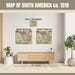 1519 South America Map: Antique World Atlas Print (digital Download) - Etsy