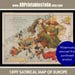 1899 Serio-comic Map of Europe: Satirical Historical Print (digital ...