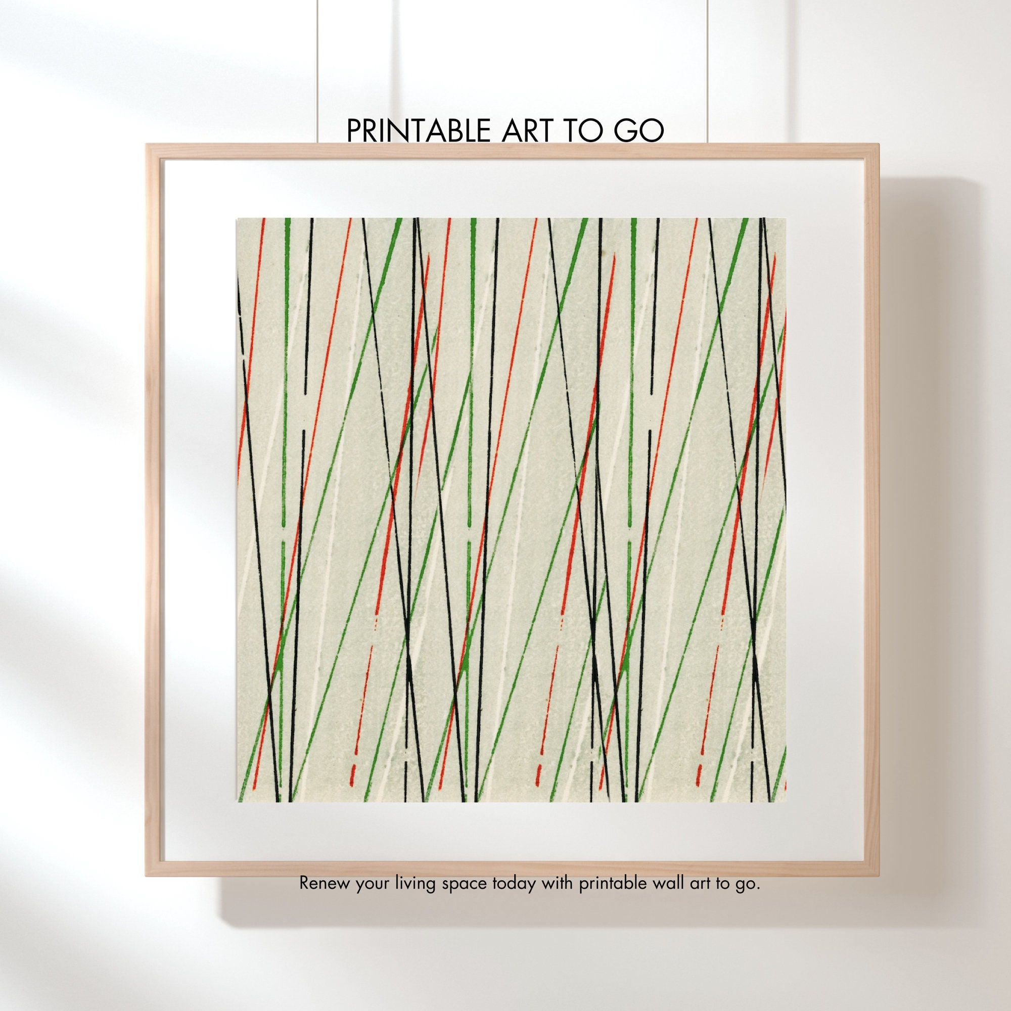 Printable Shima Shima Textile Pattern Red, Green, White, and Black ...