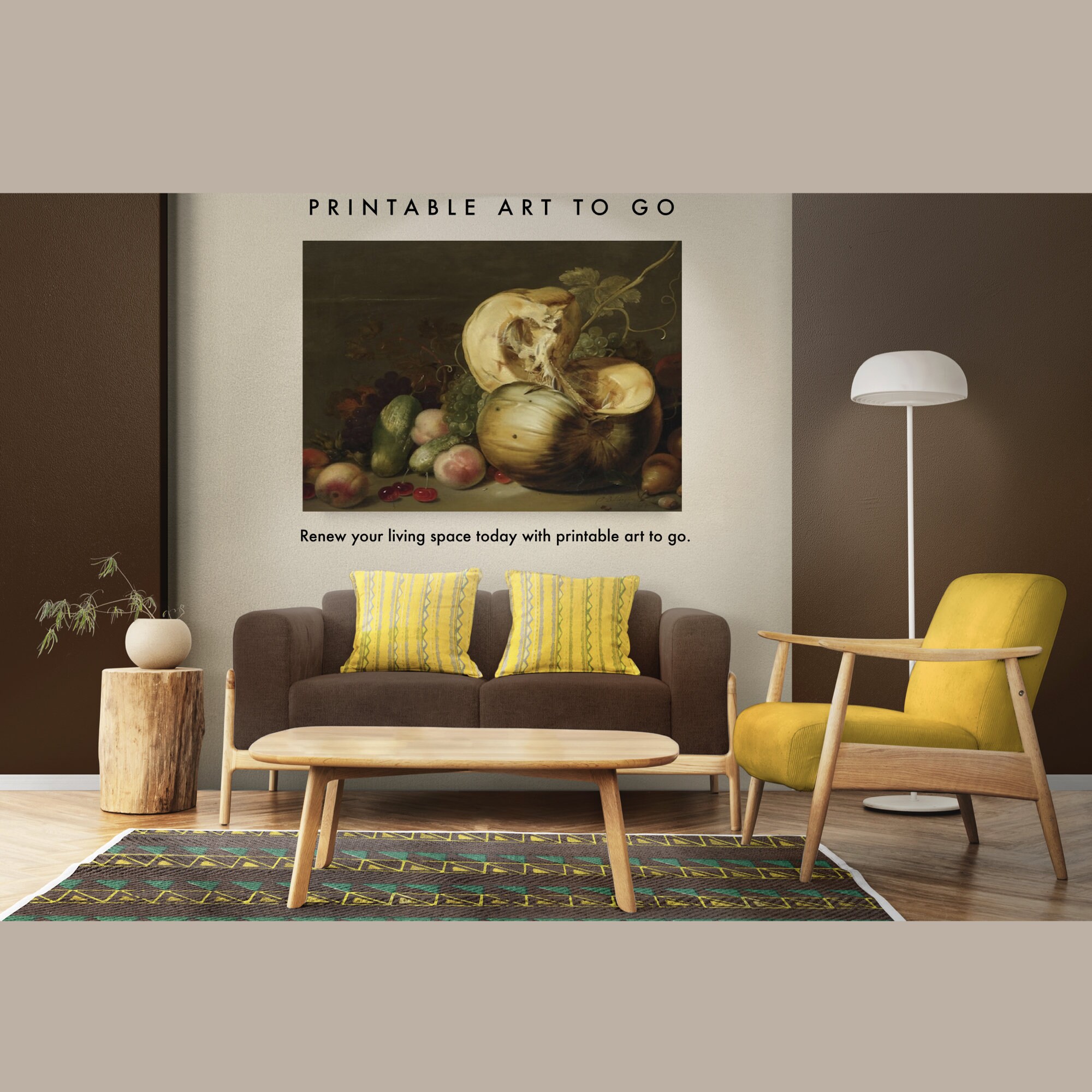 Printable Antique Fruit Still Life, Classic Masterpiece Art, Instant ...
