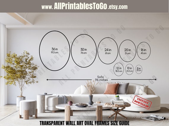Oval Frame Sizes