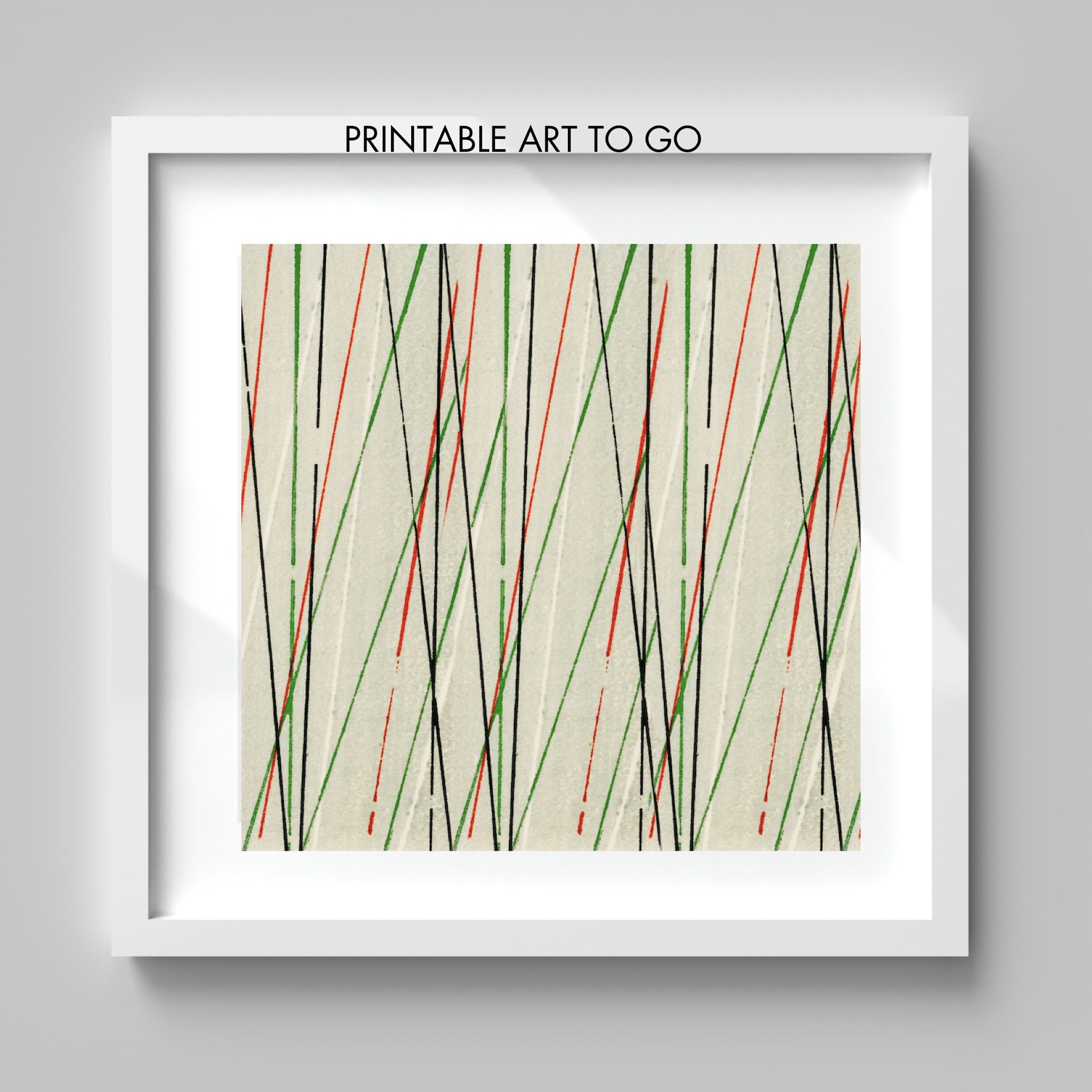 Printable Shima Shima Textile Pattern Red, Green, White, and Black ...