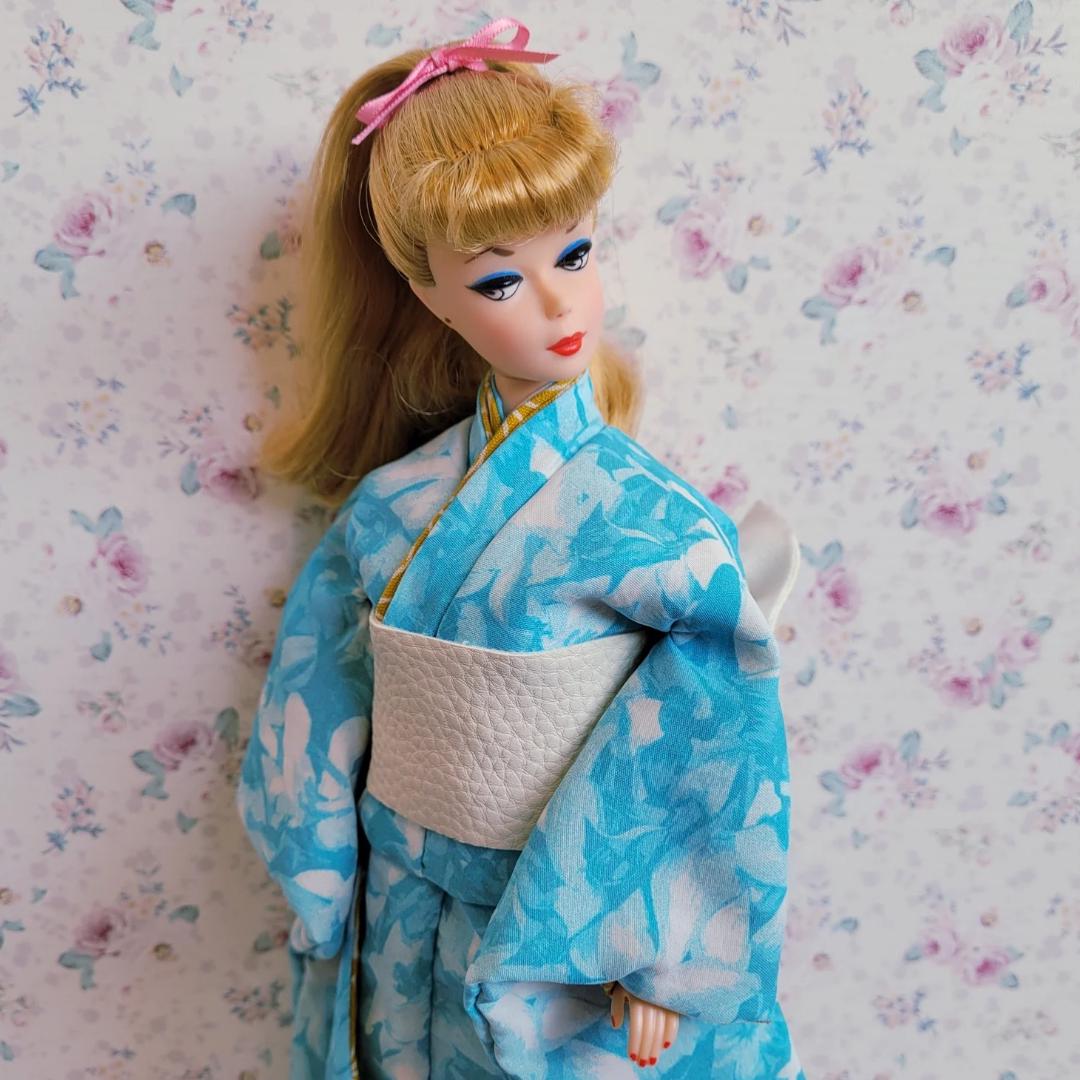 PDF Pattern Furisode Kimono for Vintage and Standard Barbie 25 Page ...