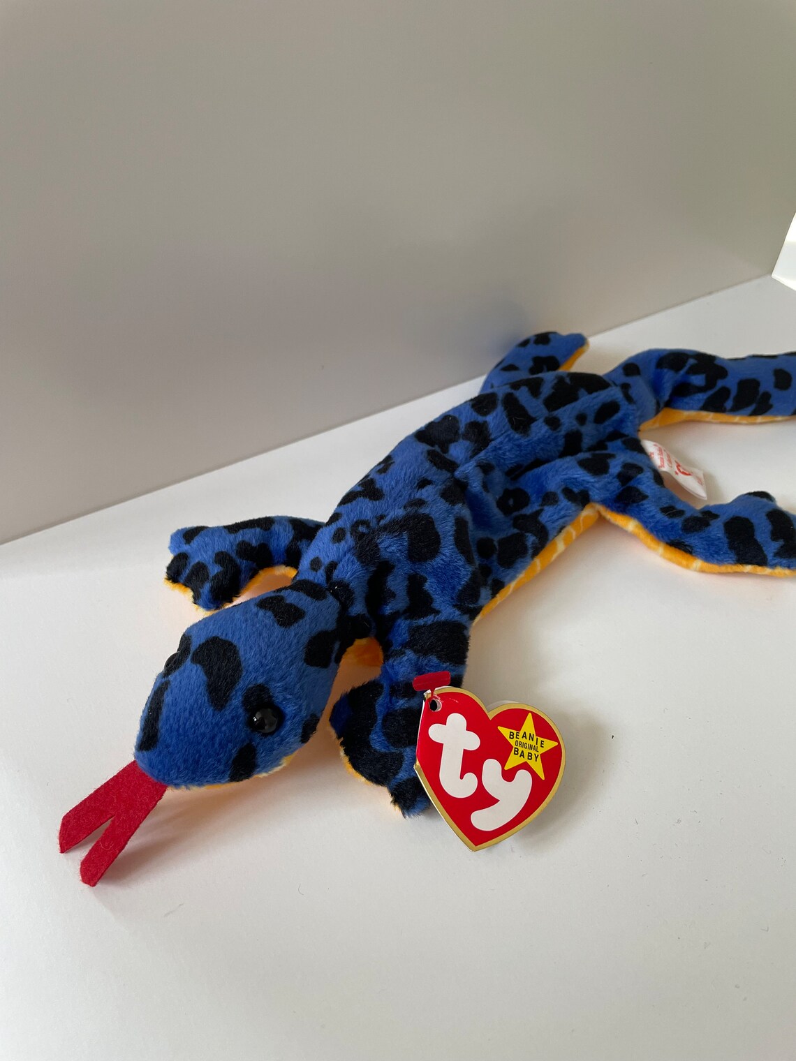 Ty lizzy the Lizard Vintage Beanie Baby - Etsy