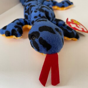 Ty lizzy the Lizard Vintage Beanie Baby - Etsy