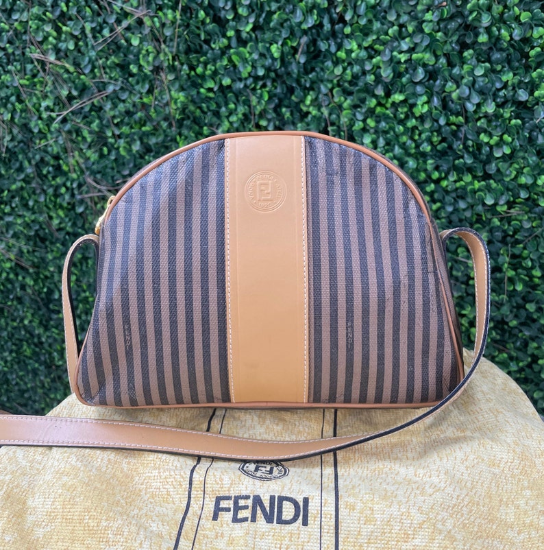 Cool Review About Fendi Striped Bag Vintage