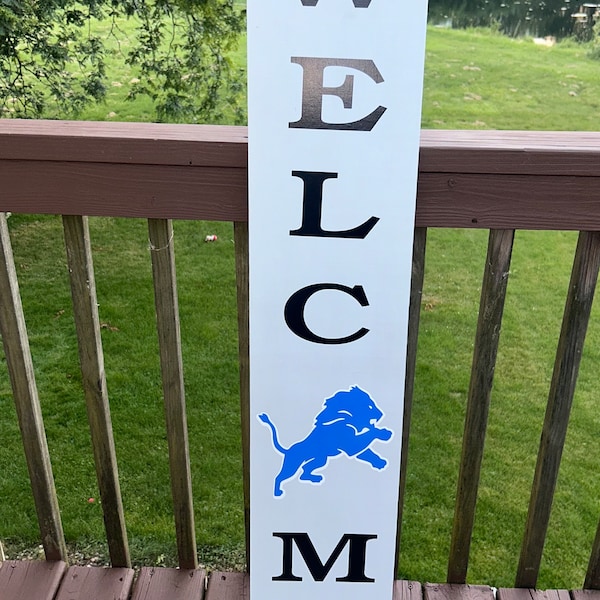 Detroit Lions Outdoor Decor - Etsy