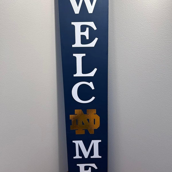 Notre Dame Sign - Etsy