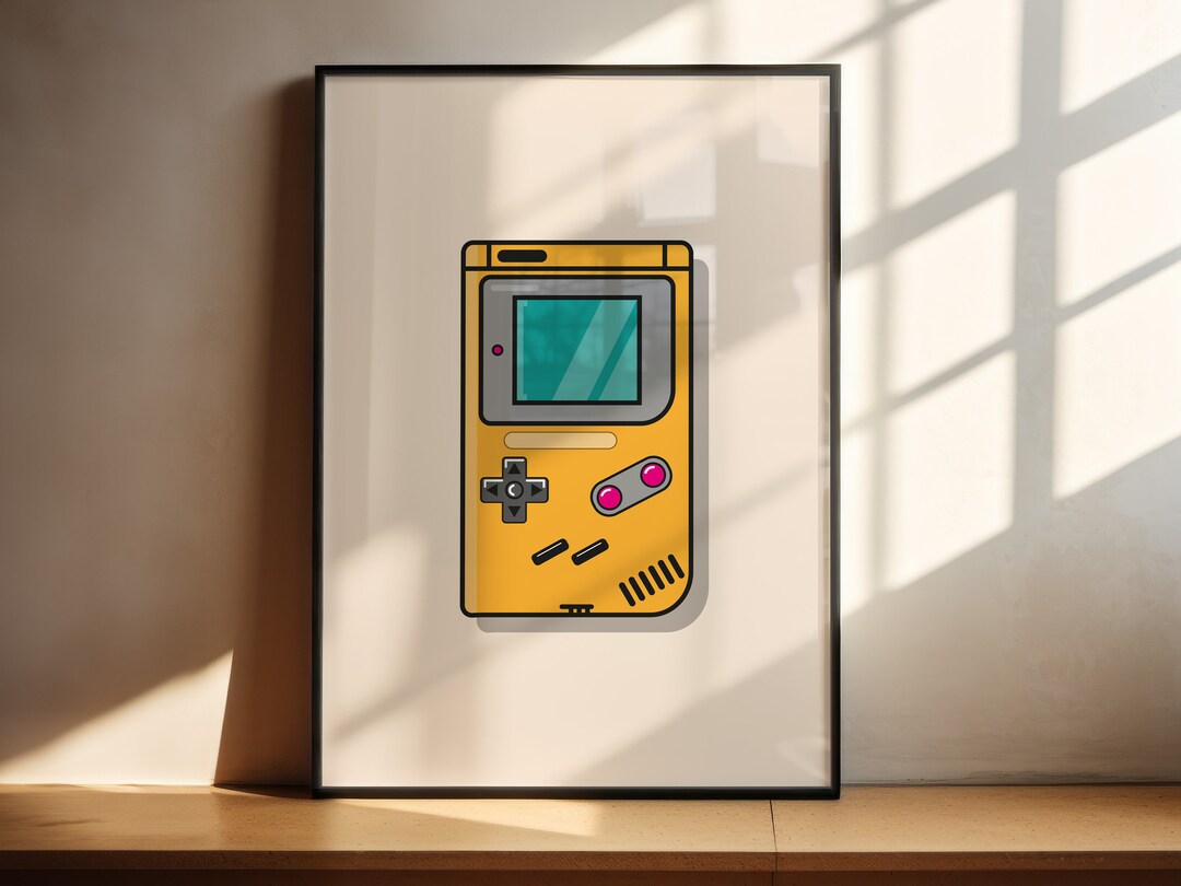 Retro Gaming Print Video Games Print Gaming Wall Art Game Room Gaming ...