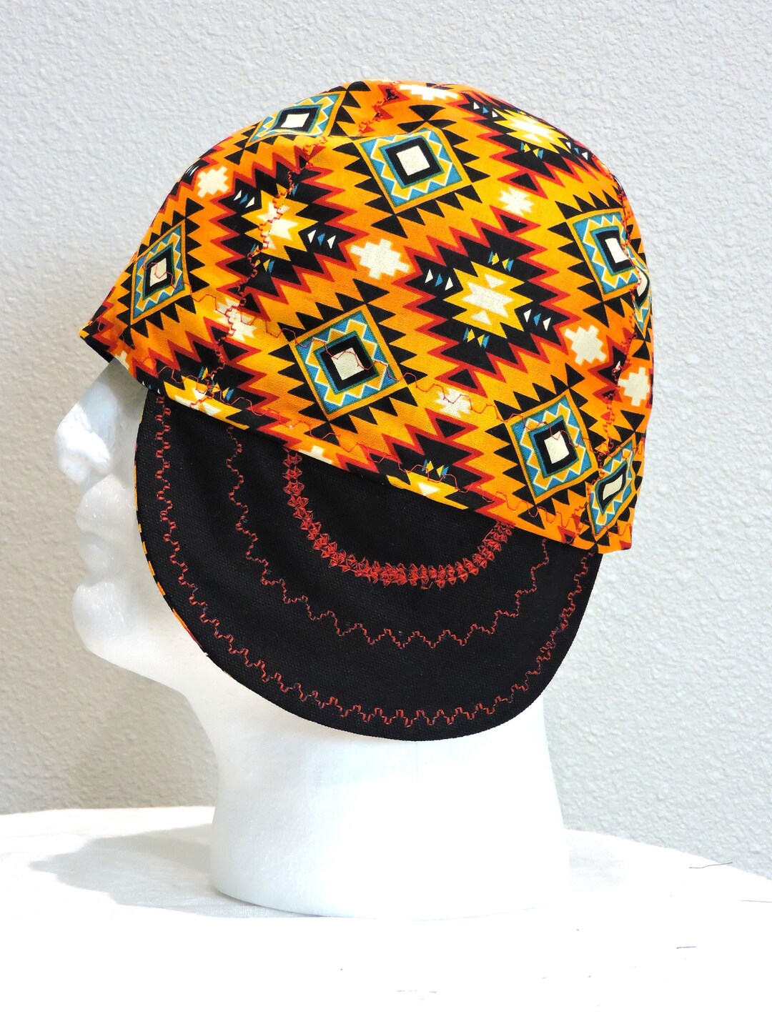 Native Welding Cap, Aztec Welder Cap, Reversible, 100% Cotton ...