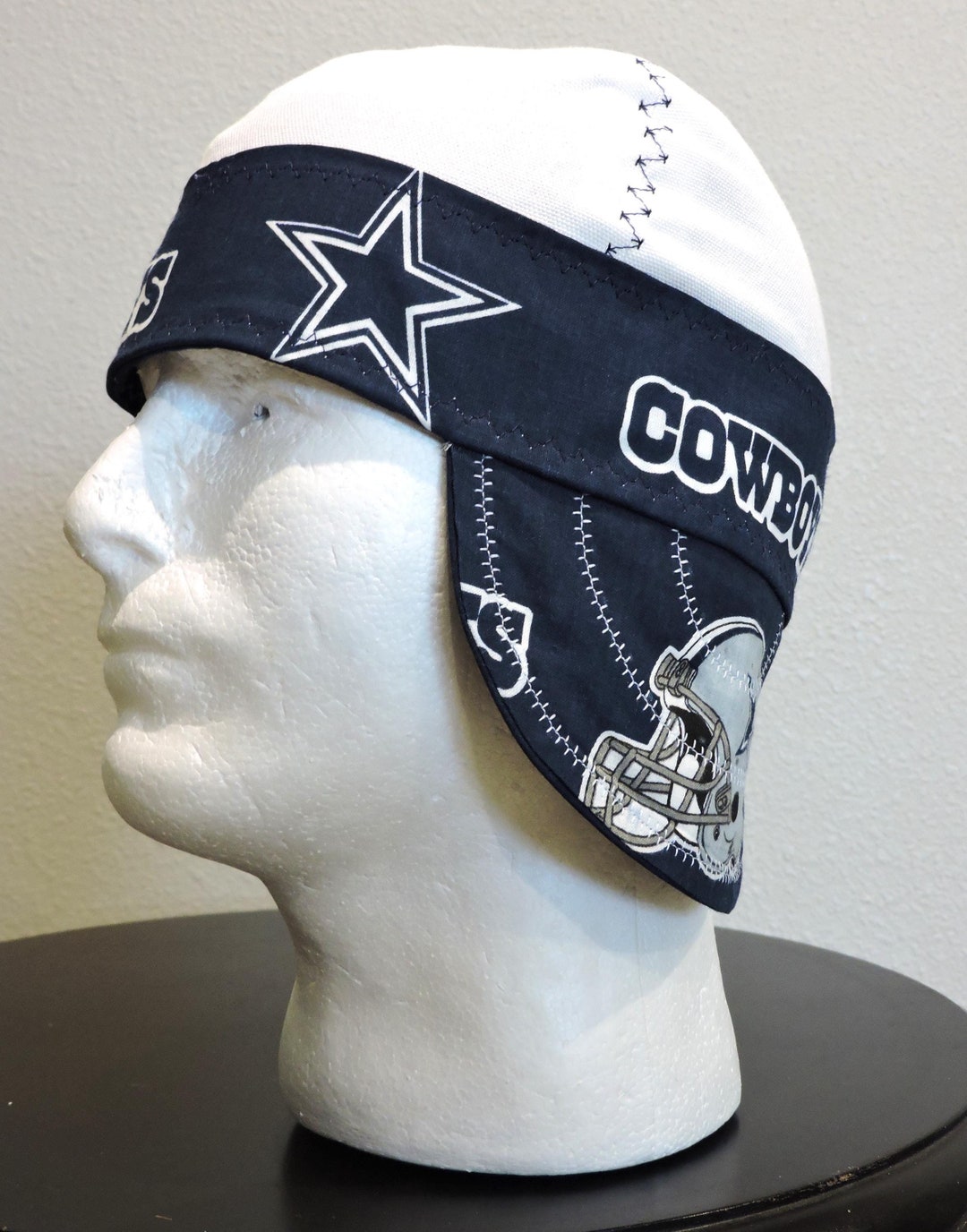 Dallas Cowboys Welding Cap NFL Sports Weld Reversible 100% Cotton Heavy ...