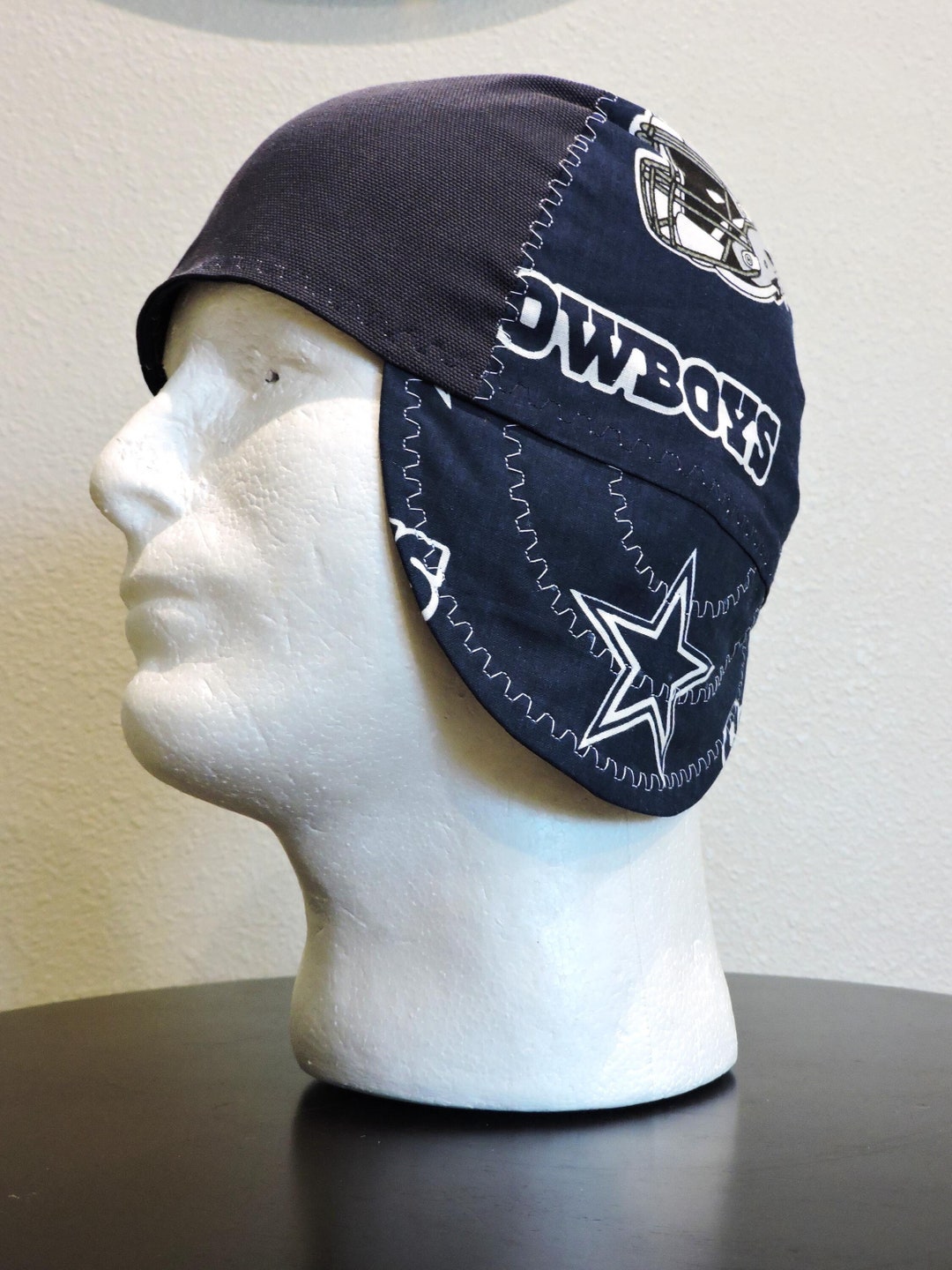 Dallas Cowboys Welding Cap Custom Made Reversible NFL 100% Heavy Duty ...