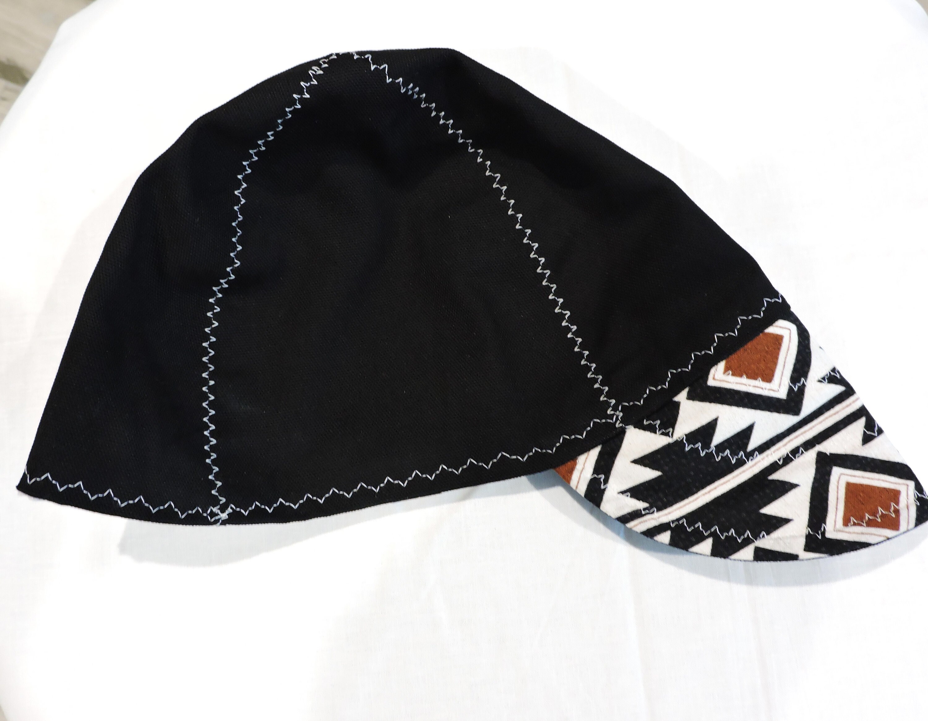 Native Pattern Black Fully Reversible Double-sided Welder Heavy Duty ...