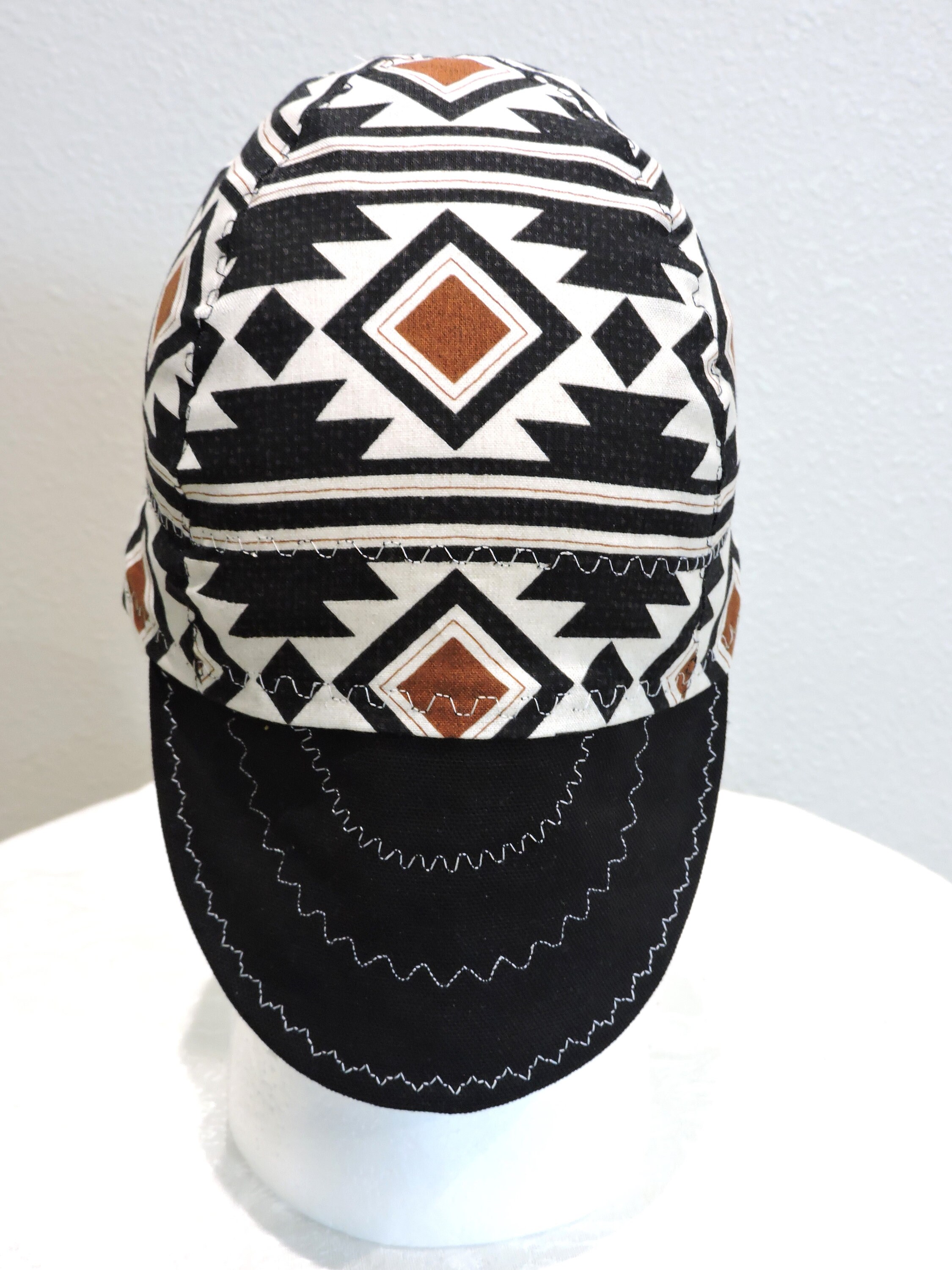Southwest Welder Cap, Native Welding Cap, Aztec Cap, Boho Cap ...