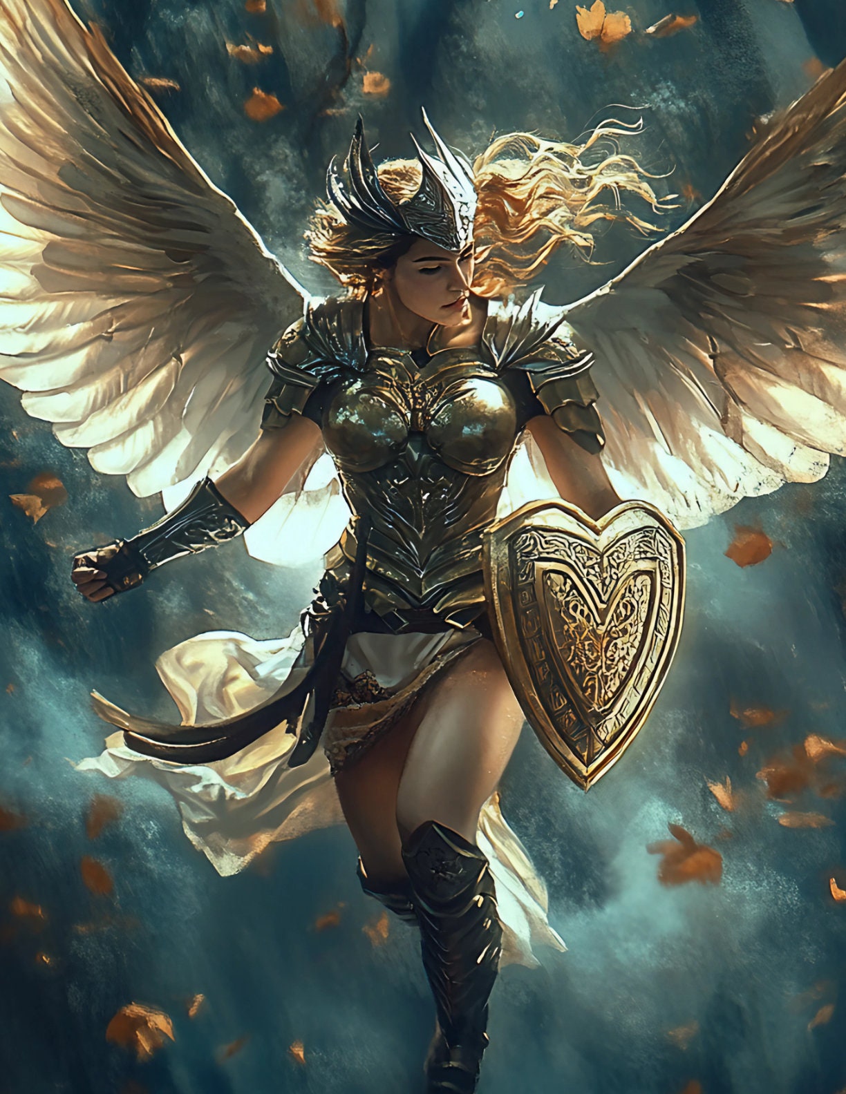 Enchanting Valkyrie - Artistic Romance Illustration 20 Images and ...