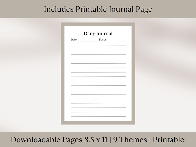 Beginner's Guide to Journaling - 101 Journaling Prompts - Etsy