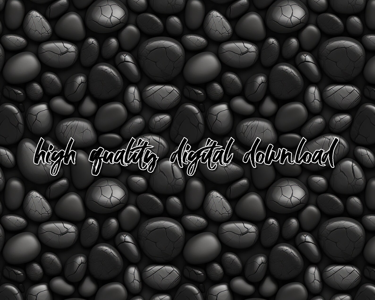 Black Smooth Stone Seamless Digital Background 8-pack - Etsy